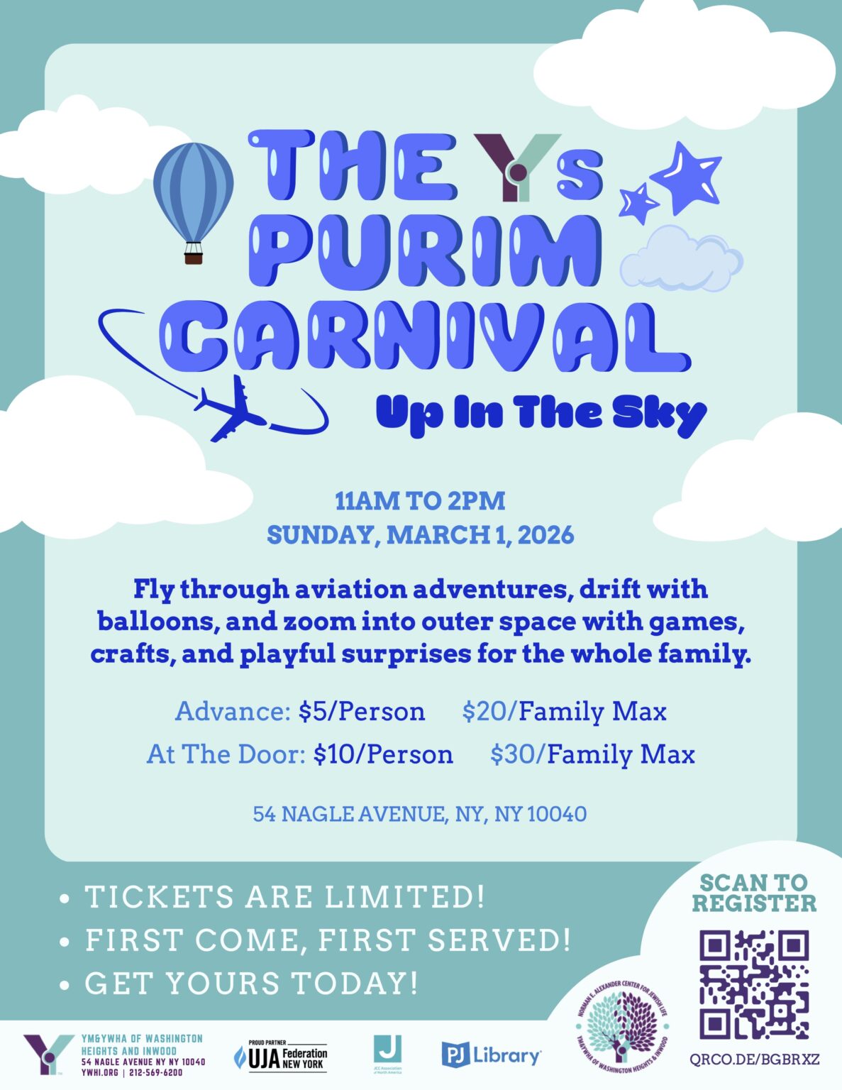 Purim Carnival – YM&YWHA of Washington Heights & Inwood